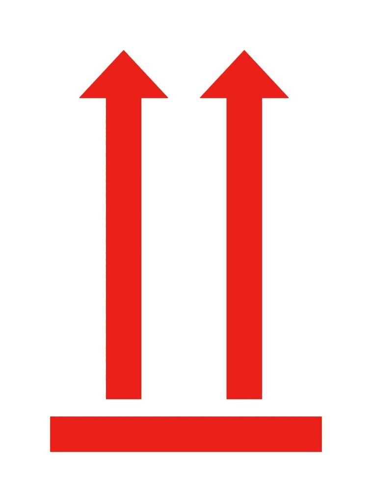 Information labels with "This way up" symbol | 7250 | Avery