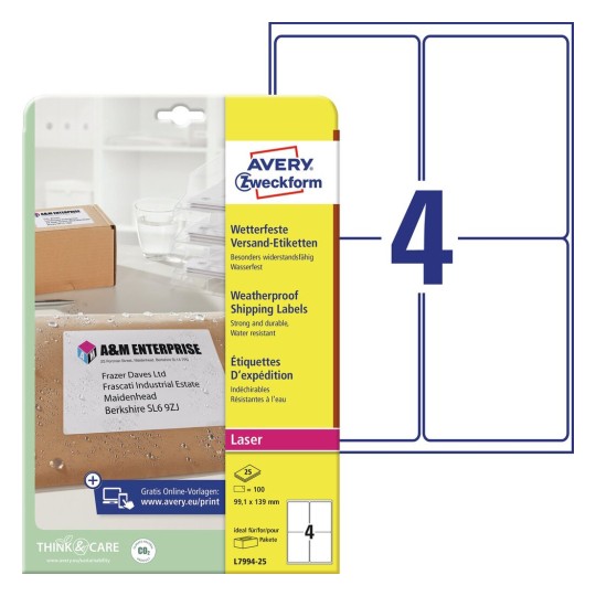 Weatherproof Labels | Avery