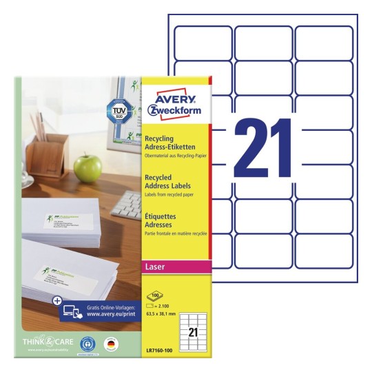 Address Labels with QuickPEEL™ & Ultragrip | L7159-100 | Avery