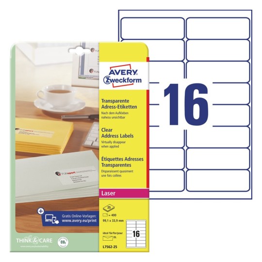 Address Labels with QuickPEEL™ & Ultragrip | L7162-100 | Avery