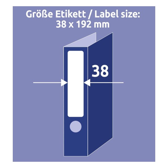 Recycled Lever Arch Filing Labels | LR4760-10 | Avery