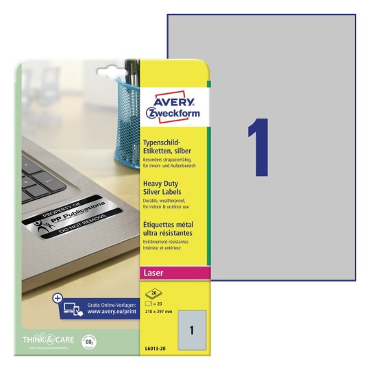 Heavy duty labels | L6013-20 | Avery